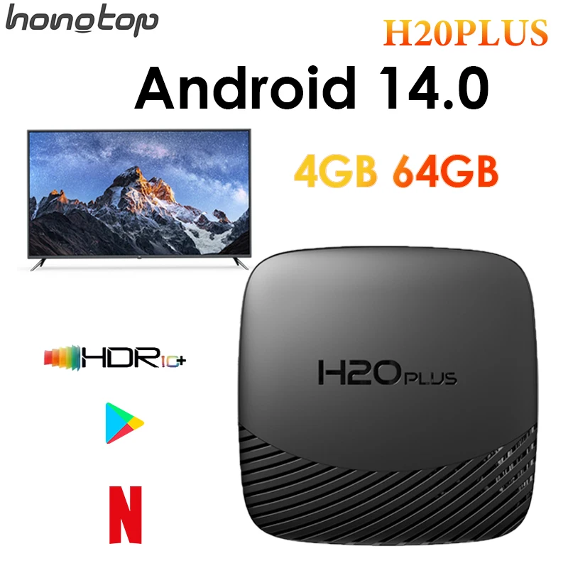 HONGTOP Smart Android TV Box Android 14.0 RK3528 Chipset 16GB/64GB ...