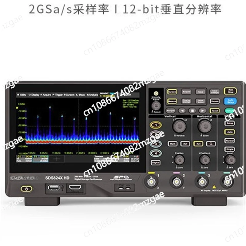 Digital oscilloscope 12-bit resolution 200M 4-channel 2G sampling ...