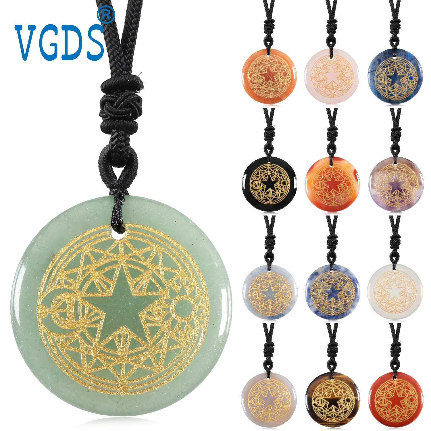 Natural-Crystal-Magic-Array-Orbit-Destiny-Star-Sun-Moon-Retro-Spiritual ...