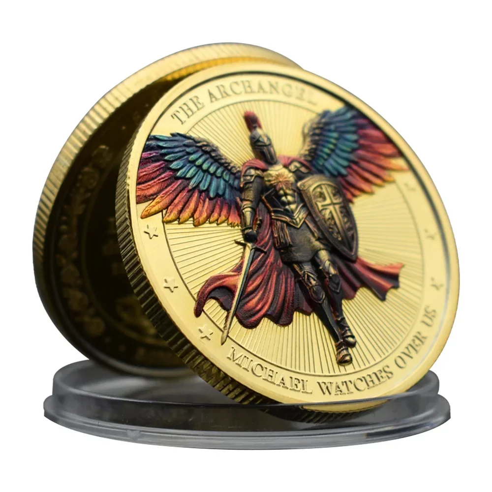 The-Archangel-Michael-Challenge-Medal-Saint-Watch-Over-Us-Collection ...