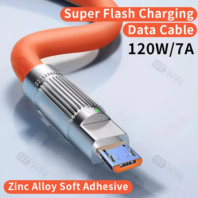 120W-7A-Fast-Charging-Micro-USB-Cable-For-Andriod-Universal-Mobile ...