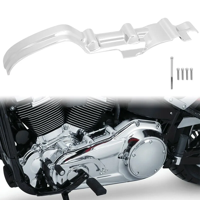 Motorcycle-Inner-Primary-Chrome-Covers-For-Harley-Touring-Street-Glide ...