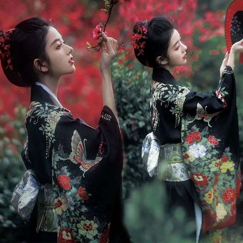 Kimono-Women-Japanese-Traditional-Yukata-Haori-Kimonos-Cosplay-Blouse ...
