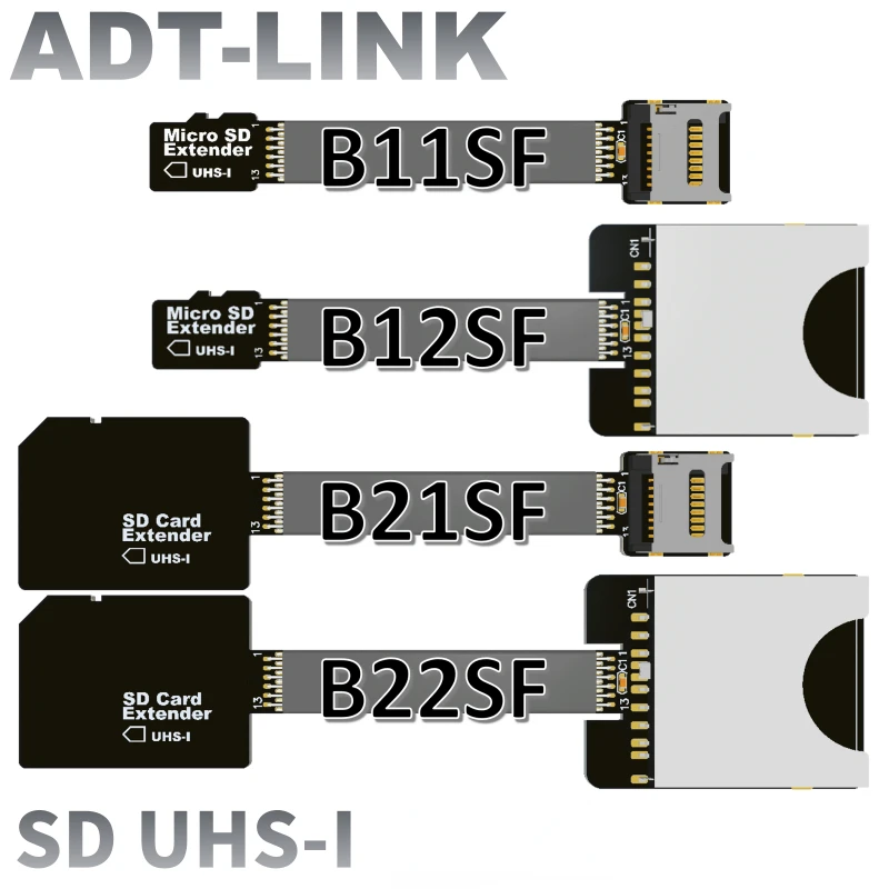 SDHC-SDXC-UHS-I-Flexible-SD-Card-Extender-Cable-TF-To-Micro-SD-Zip ...