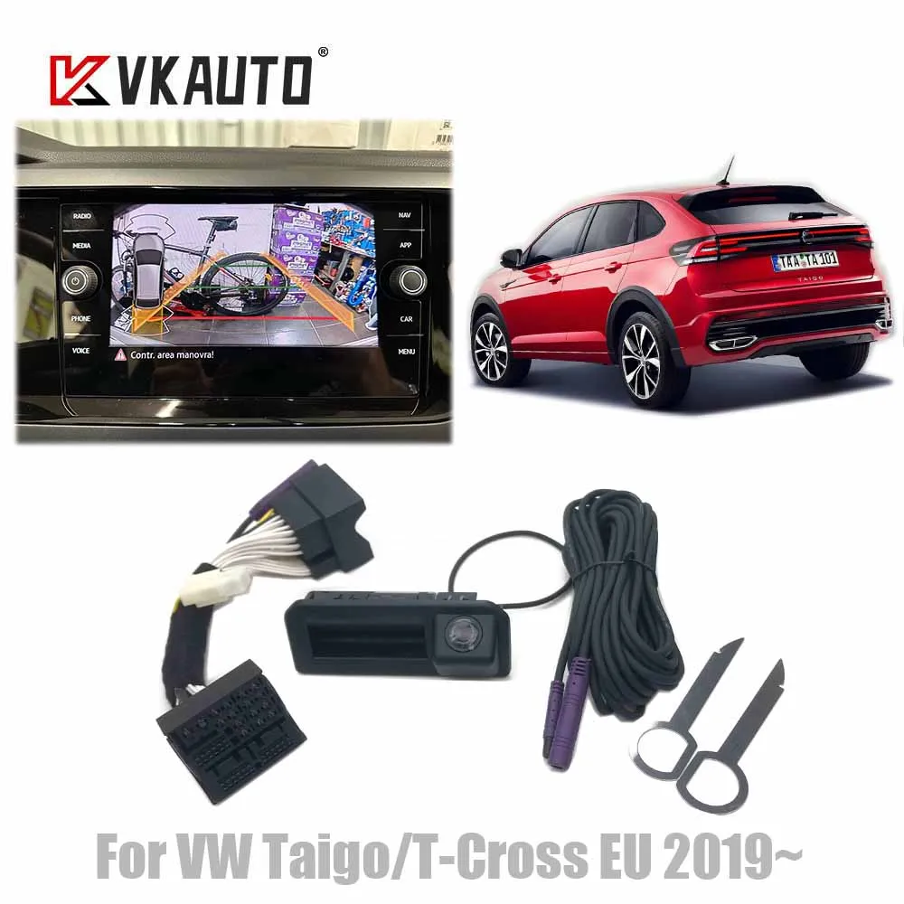 VKAUTO-For-VW-Taigo-EU-2019-2023-Canbus-Dynamic-Trajectory-Car-Camera ...