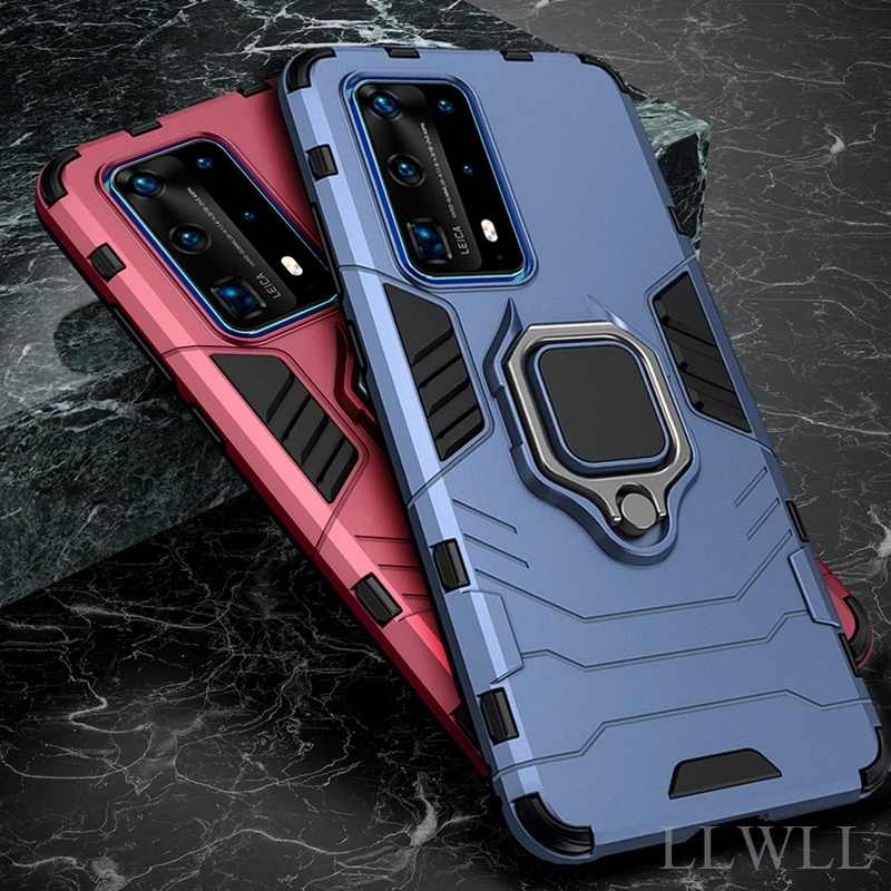 Ring-Stand-Armor-Case-For-Huawei-P-Smart-Pro-Z-Plus-2019-2020-2021-P50 ...