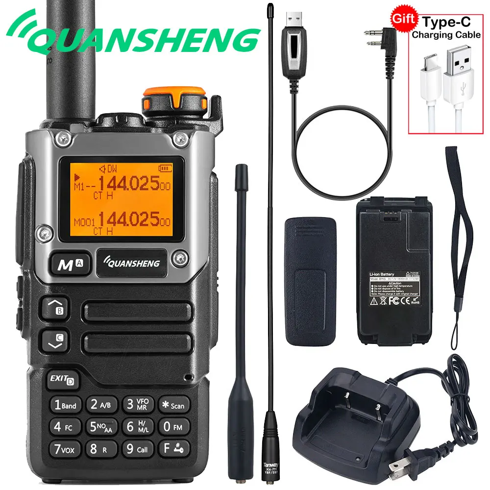 Quansheng-UV-K5-8-Walkie-Talkie-Am-Fm-Two-Way-Radio-Commutator-Station ...