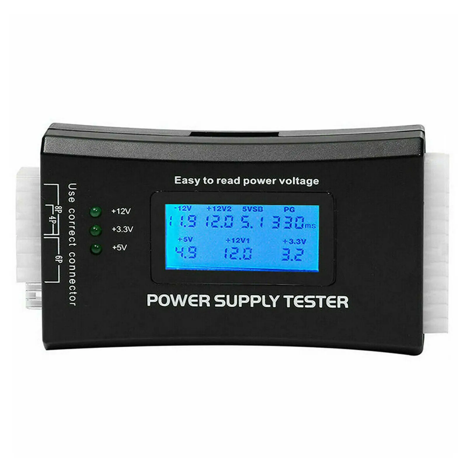 LCD-Digital-Power-Tester-LCD-PC-Computer-20-24-Pin-4-PSU-ATX-BTX-ITX ...