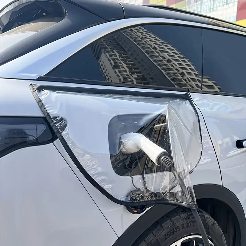 Car New Energy Charging Port Rain Cover For VOYAH FREE MG 4 ZEEKR BYD ...