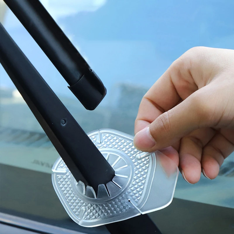 2x Universal Car Wiper Protective Cover Dustproof Windshield Glass ...