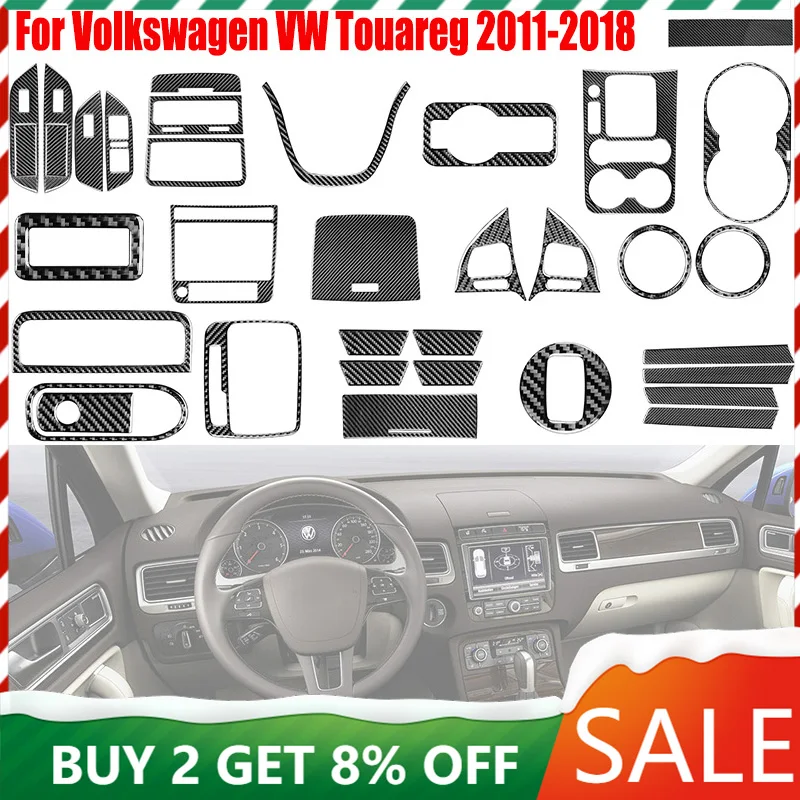 Real-Fibra-De-Carbono-Adesivos-de-Carro-para-Volkswagen-Auto-Styling-Pe ...