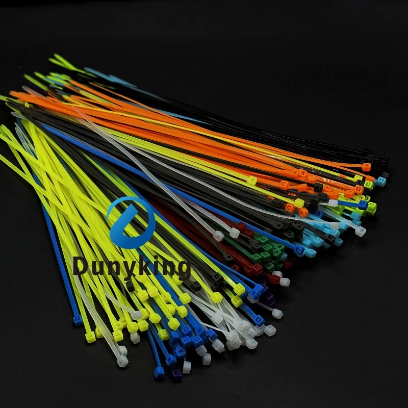 100pcs 3/4x100/150/200 Self Locking Nylon Cable Tiesplastic Zip Tie ...