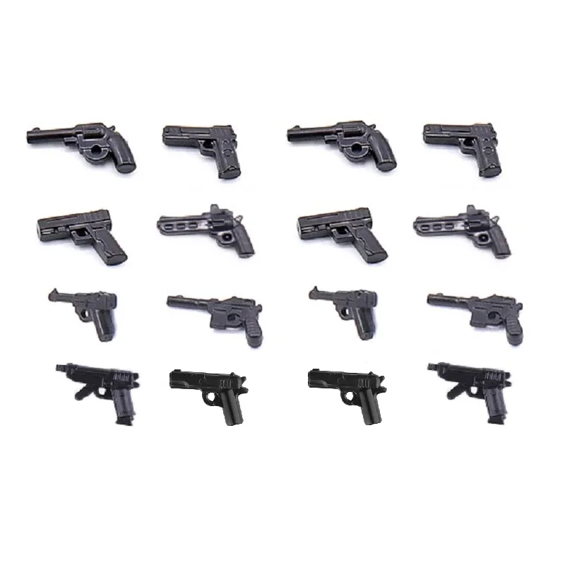 Locking-SWAT-Special-Forces-Pistol-Guns-Military-Weapon-Soldier-Figure ...