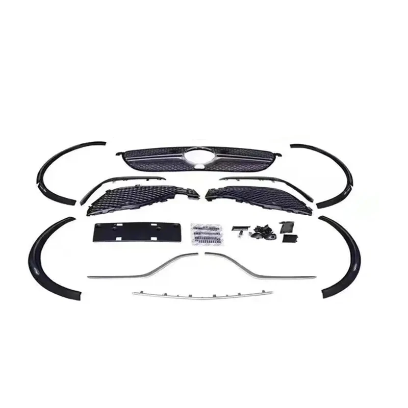 for-Benz-car-front-back-bumper-grille-Perfect-adaptation-for-Mercedes ...