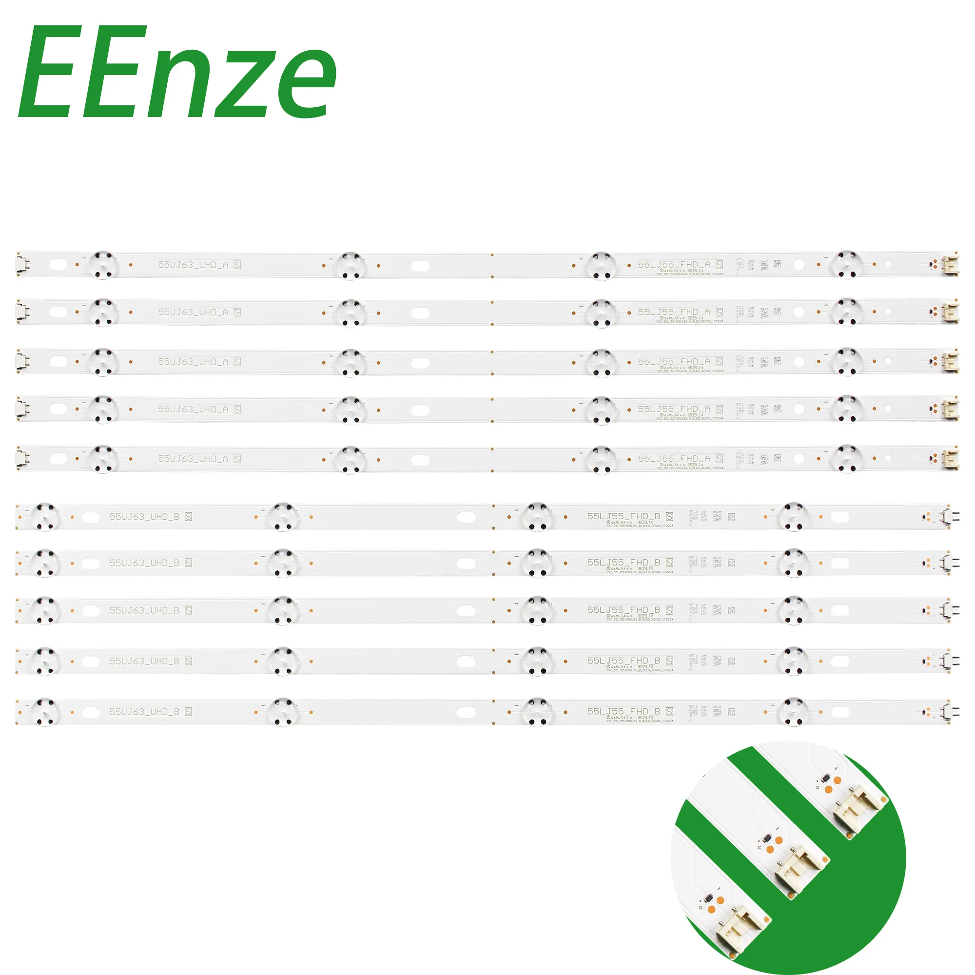 LED-Backlight-Strip-for-PTV55U21-55UJ6300-55UJ6200-55UJ6000-55LJ620V ...