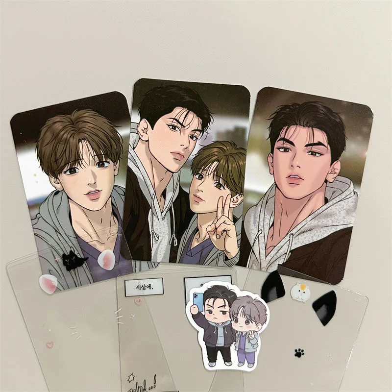 Tarjeta-Lomo-coreana-BL-Manhwa-Magic-Spell-Zhou-jae-kyung-figura-Jindan ...