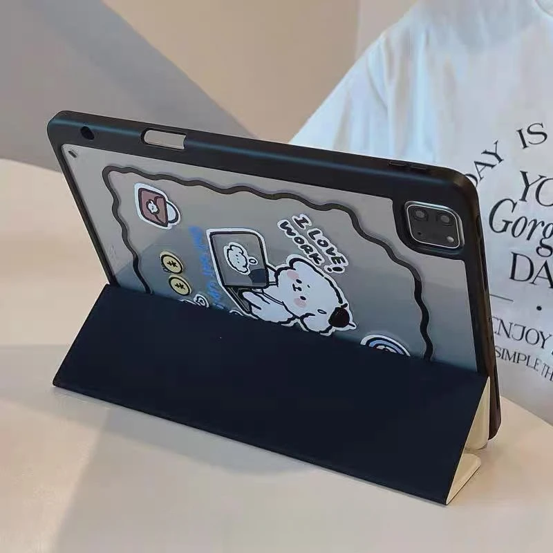 Adorable Cartoon Dog Tablet Case - Universal Fit for iPad mini6 8.3 ...