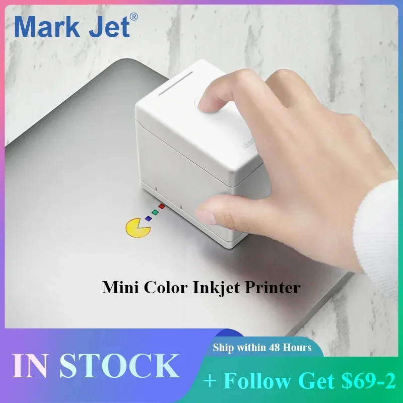Mark Jet Mini Color Printer Portable Handheld Inkjet Printer Pvc ...