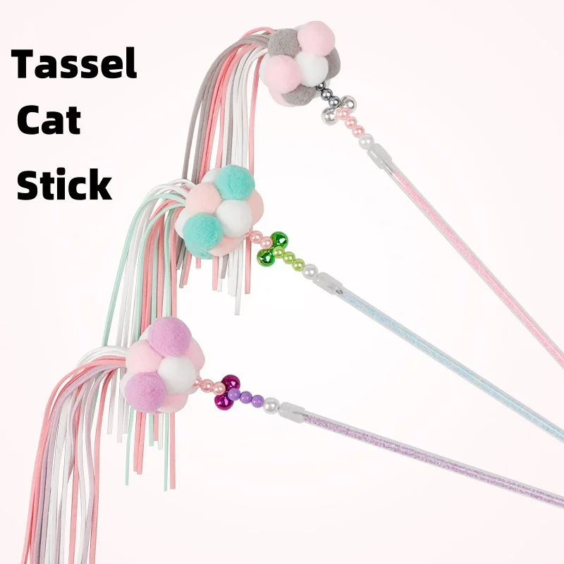 Cat-Teaser-Wand-Beaded-Kitten-Teaser-Stick-Interactive-Toy-For-Cat ...