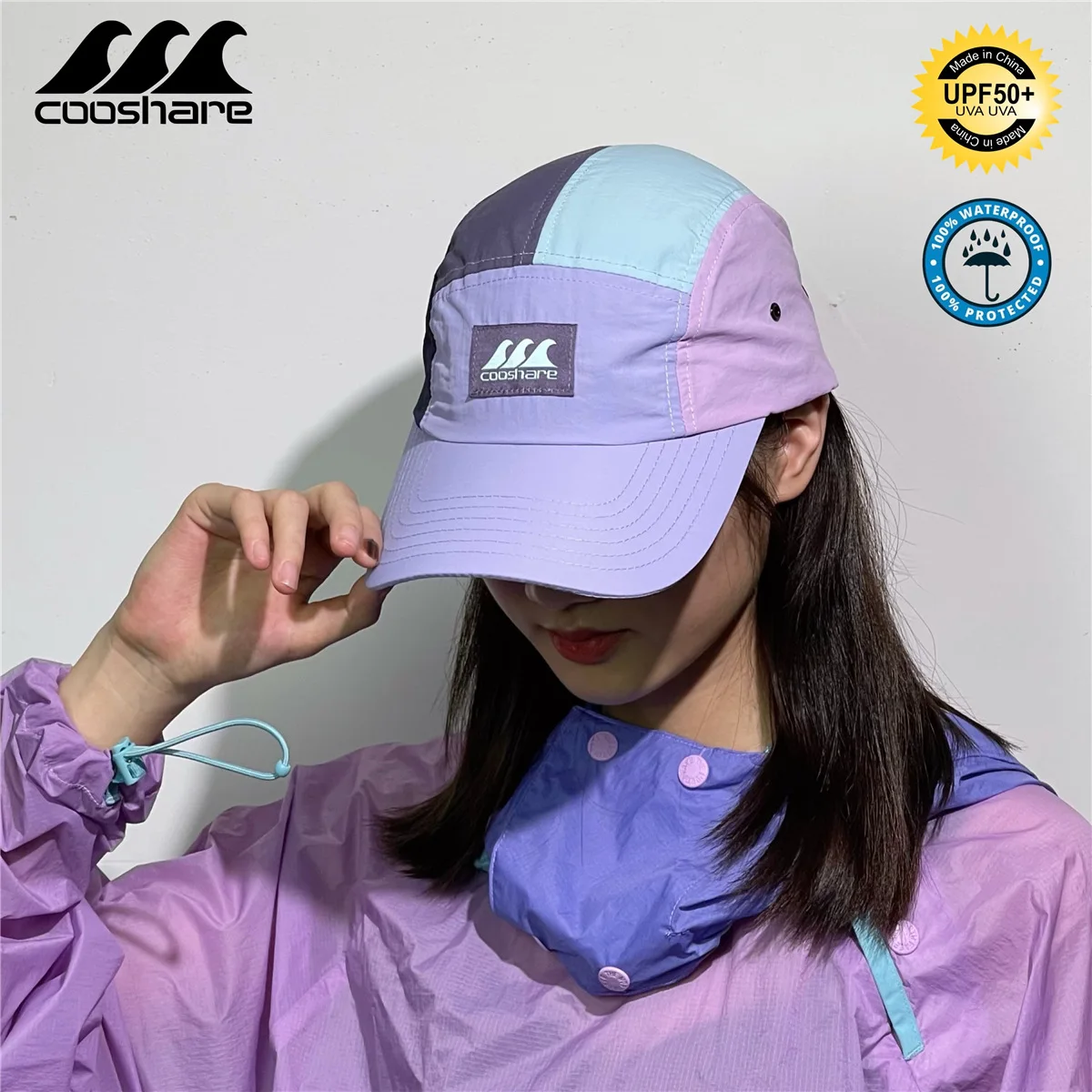 Color-Matching-Hat-Baseball-Cap-Summer-Sun-women-s-UV-Protection ...