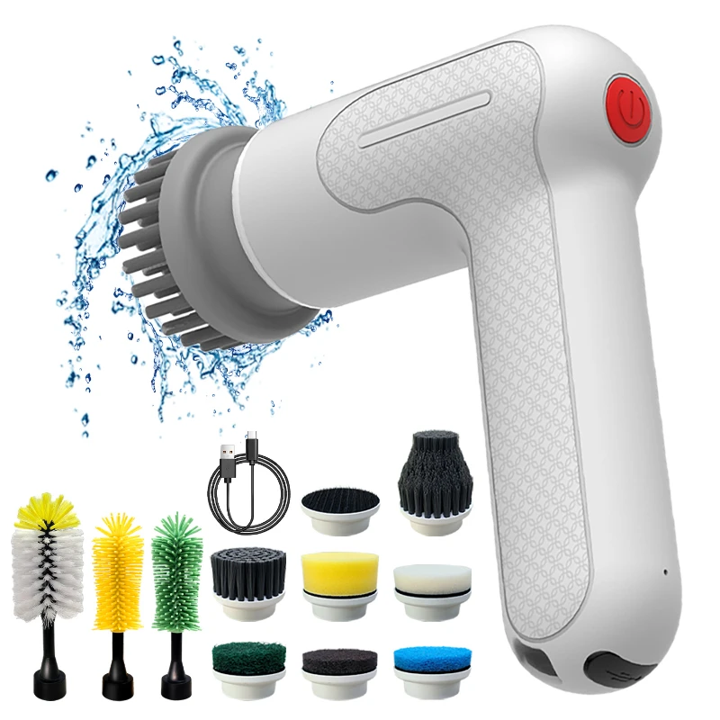 Wireless-Electric-Cleaning-Brush-Bathroom-Window-Kitchen-Automotive ...