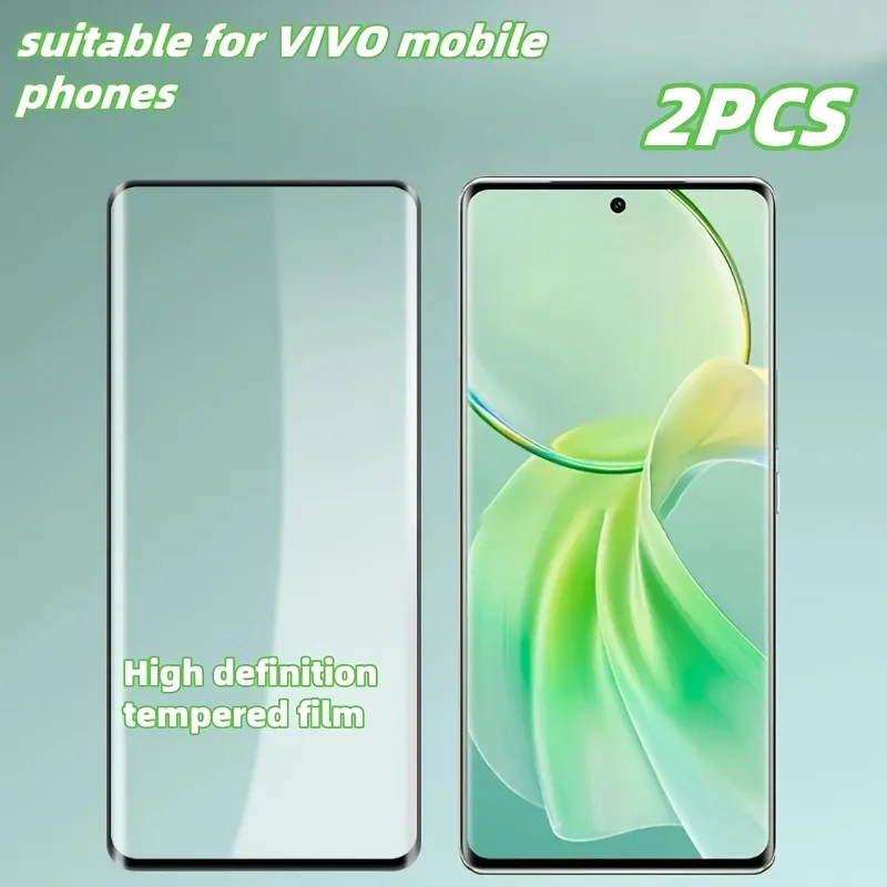 2Pack High-definition Tempered Film for Vivo Y300 Pro Plus Y300i Y300t ...