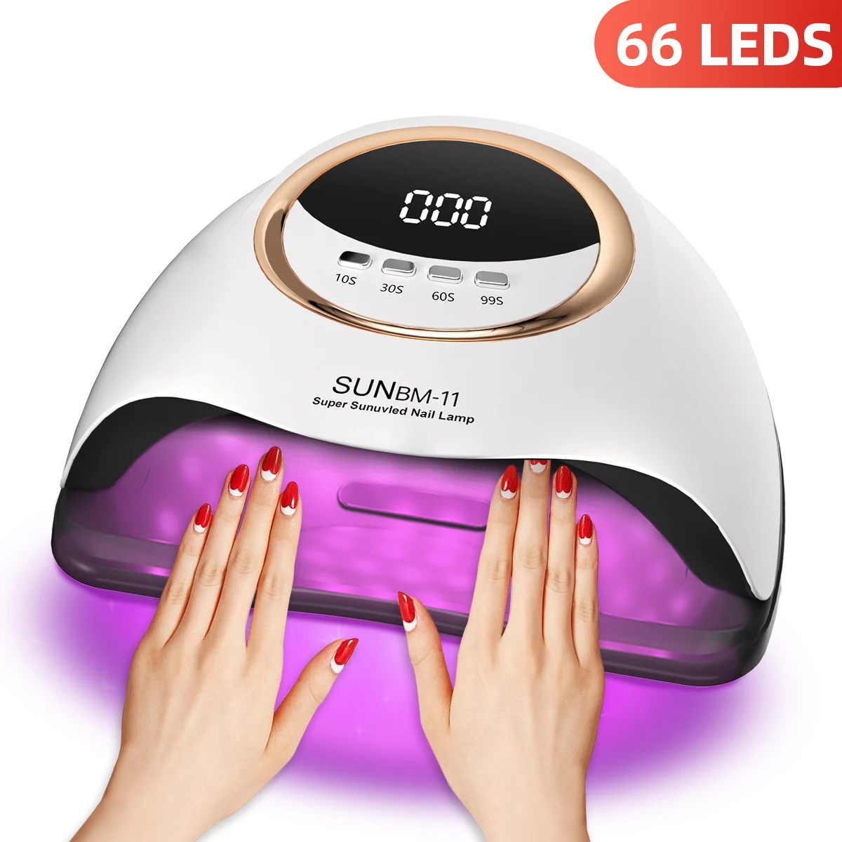 66LEDS-Nail-Drying-Lamp-For-Manicure-Fast-Drying-Professional-LED-UV ...