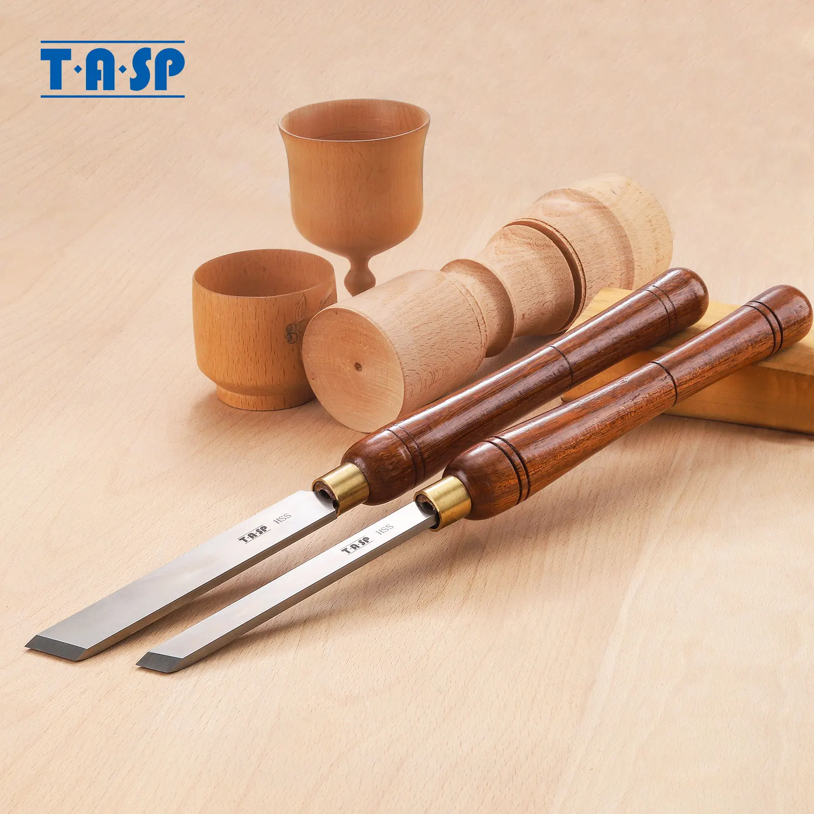 TASP-HSS-Skew-Chisel-Woodturning-Tools-with-Walnut-Wood-Handle ...