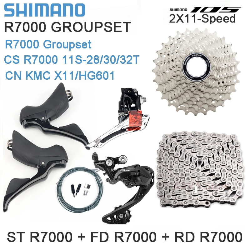 Shimano Kit De Bicicleta De Carretera 105 R7000 Groupset 2x11s St Fd