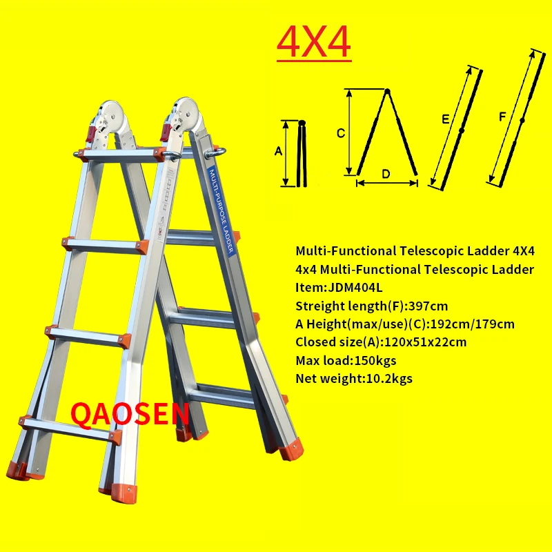 4x4-Multi-functional-Telescopic-Ladder-Little-Giant-Aluminum-Alloy ...