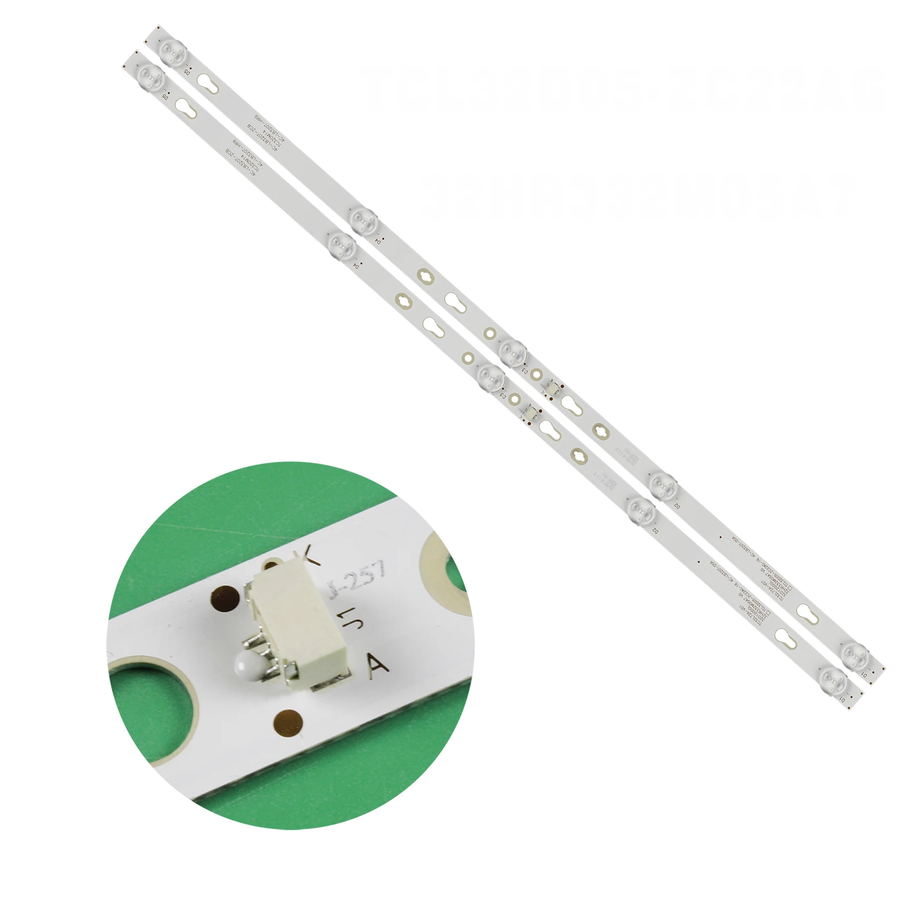 Led Backlight Strip 5 Lamp For Tcl 32'' Tv Tcl32d05-zc22ag-17 Tcl32d05 ...