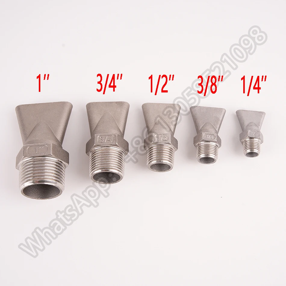 Stainless-steel-flat-mouth-duckbill-type-high-pressure-universal-nozzle ...