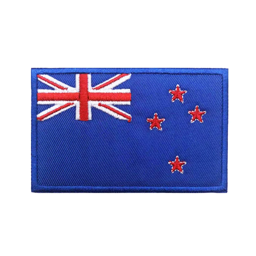 Patch Flag New Zealand | Embroidery Patch Zealand | New Zealand Flag Iron - New Flag - Aliexpress