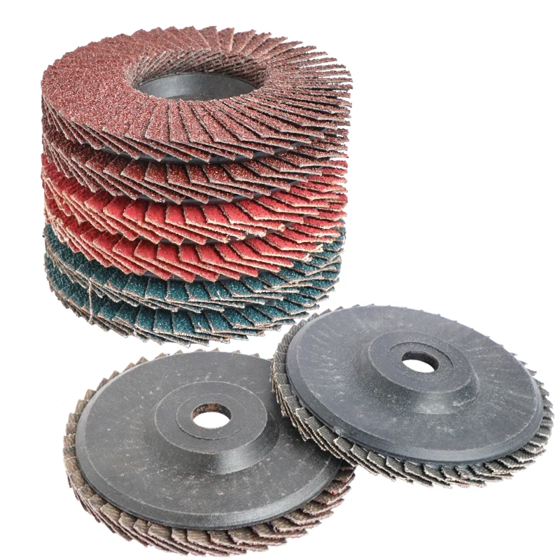 Flat Flap1pc/3pc/10pc 50mm 75mm Flap Discs 3" Sanding Discs 80 Grit ...