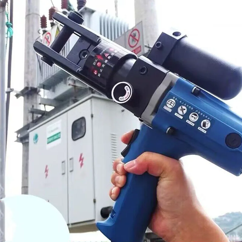 Electric-hydraulic-pliers-wire-crimping-pliers-copper-aluminum-nose ...