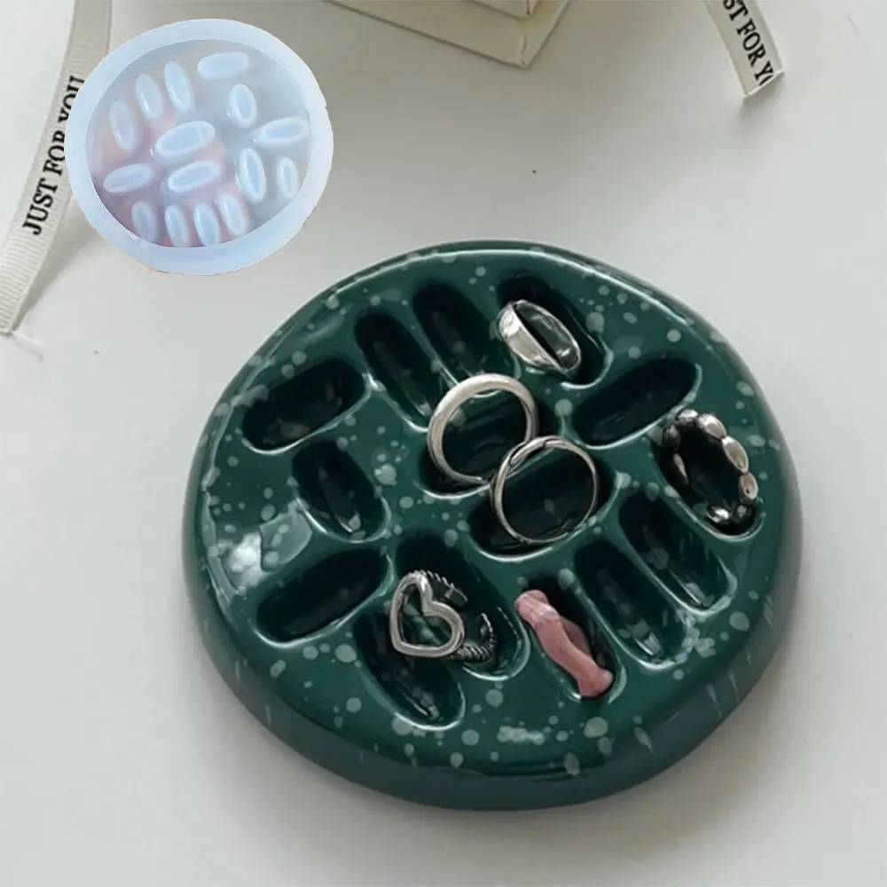 Ring-Display-Tray-Epoxy-Resin-Mold-Ring-Holder-Storage-Plate-Silicone ...