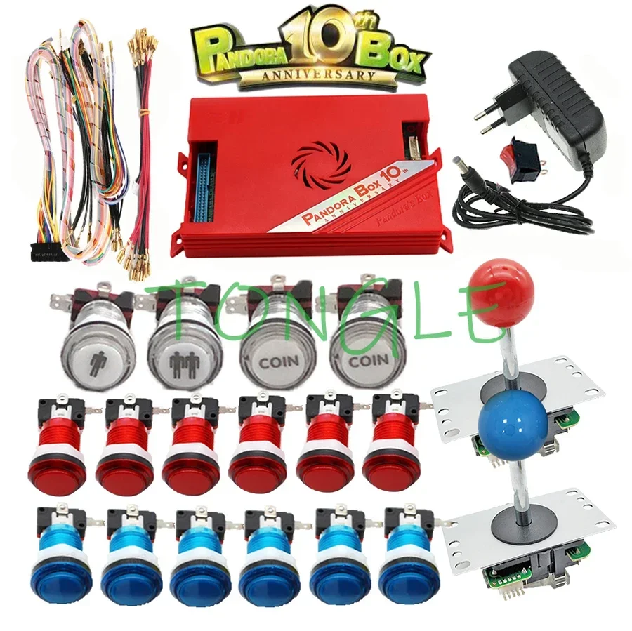 2-Player-Pandora-Box-10th-Anniversary-5171-in-1-DIY-Kit-Arcade-Game ...