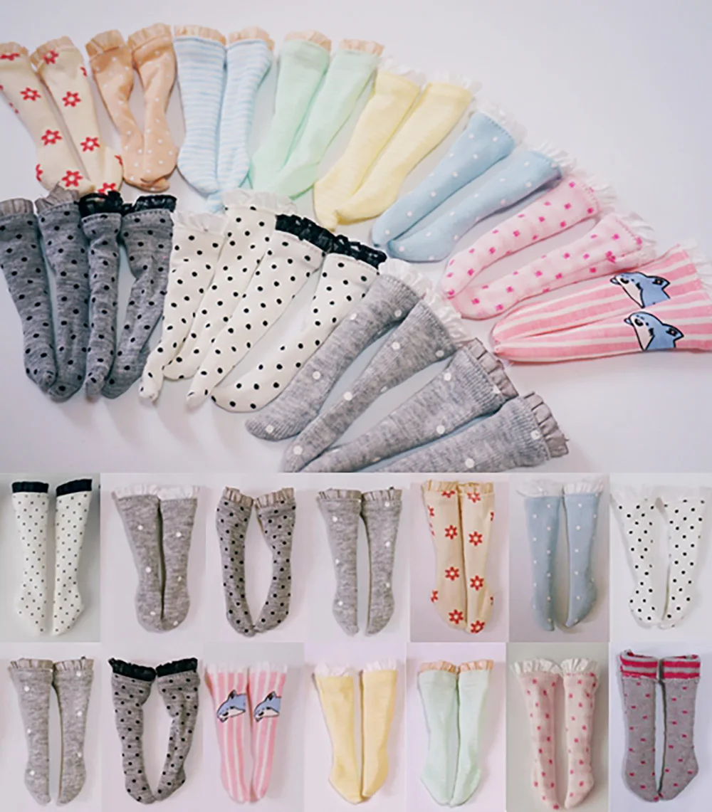 New-1-Pair-Blyth-Lace-Series-Knee-High-Socks-for1-6-Doll-Socking ...