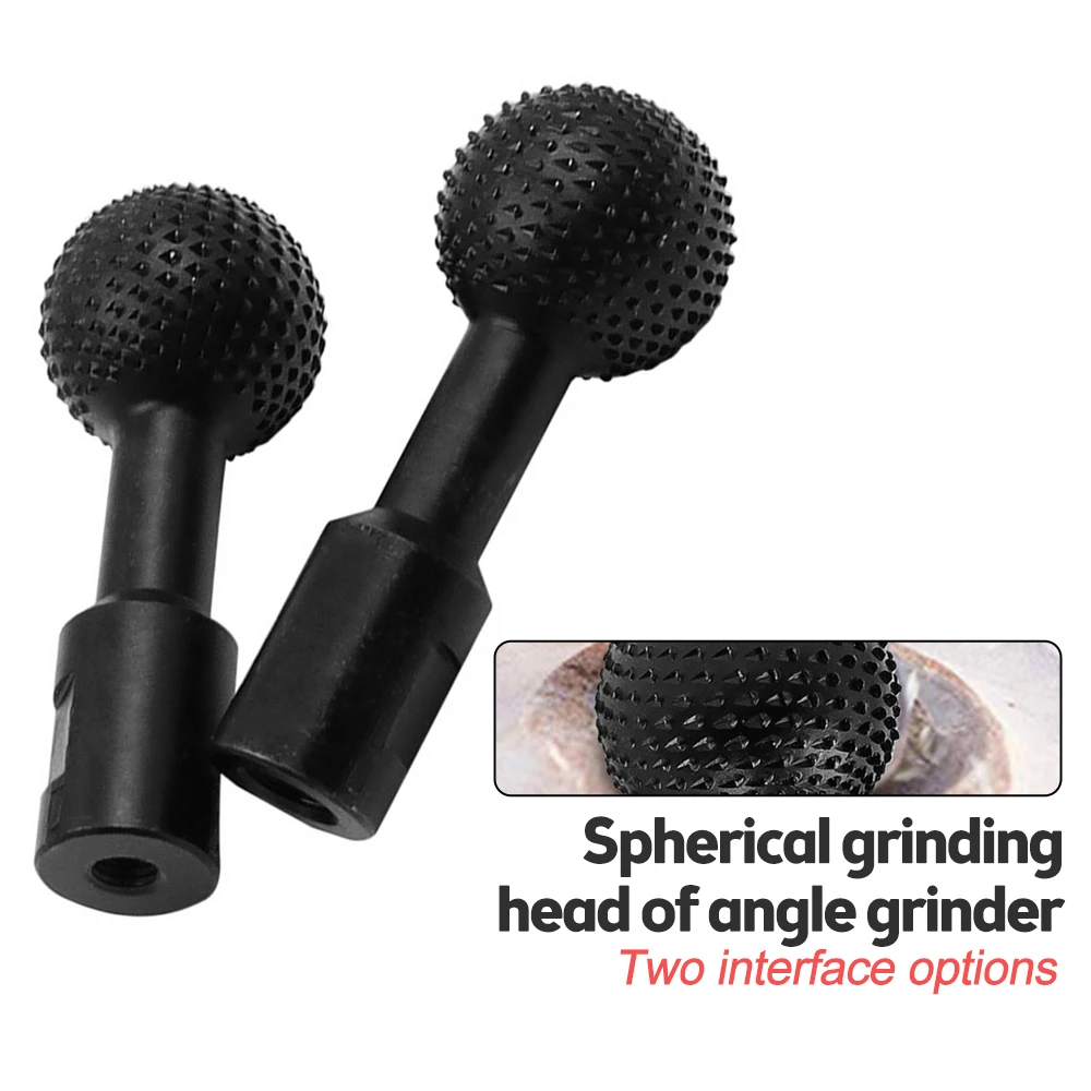 Ball-Gouge-Spherical-Spindles-10mm-14mm-Angle-Grinder-Ball-Wood-Gouge ...