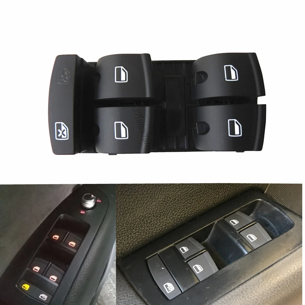 New-Power-Glass-Window-Master-Control-Switch-Regulator-Button-For-Audi ...
