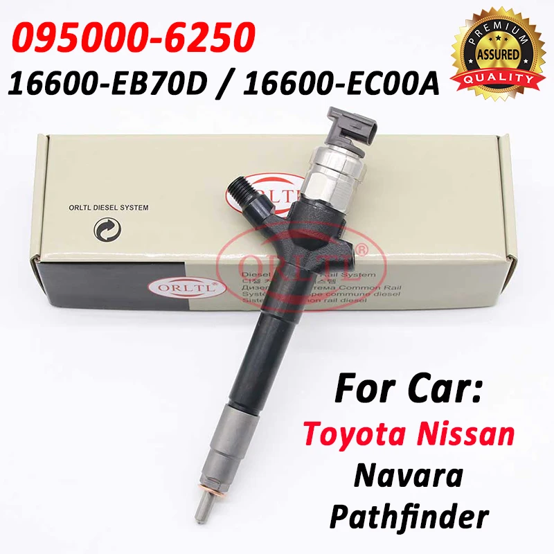 Genuine New Common Rail Diesel Fuel Injector Nozzle 095000 6250 16600 ...