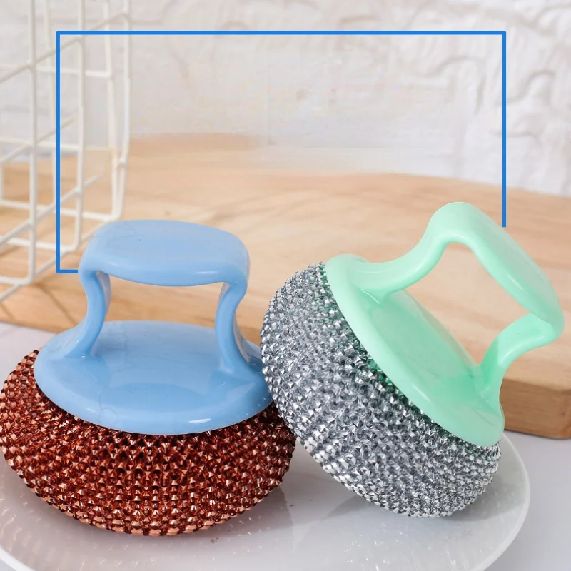 Kitchen Cleaning Brush 2 In 1 Handle Cleaing Brush with Removable Brush ...