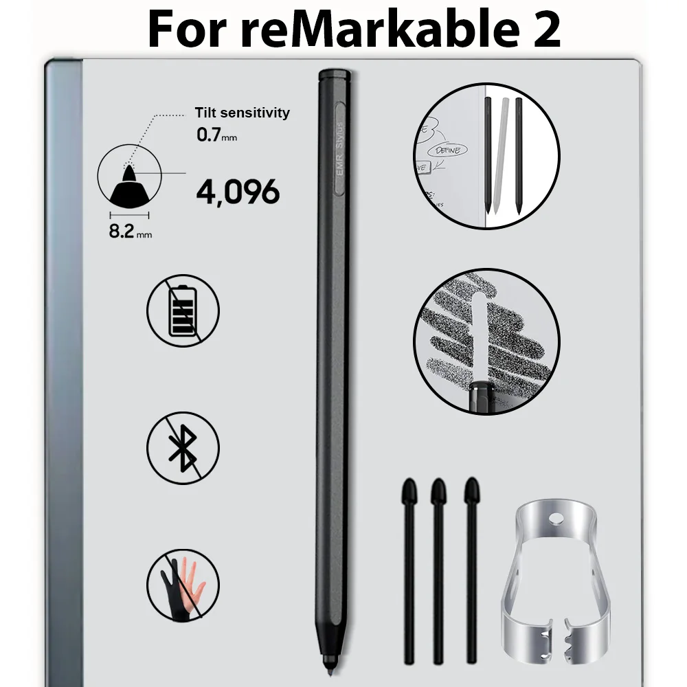 Digital-Drawing-Tablet-com-Eraser-L-pis-para-ReMarkable-2-Sens-vel ...