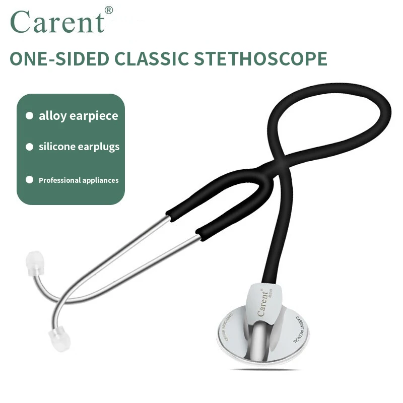 Carent-Professional-Stethoscope-Dual-Medical-Silver-Stainless-Steel ...