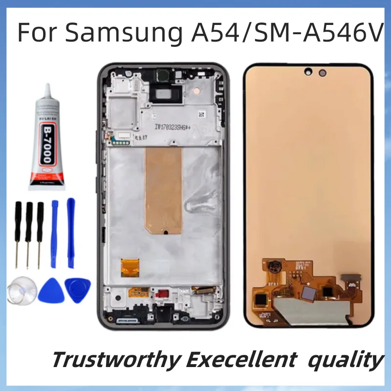 100-Tested-For-Samsung-Galaxy-A54-5G-LCD-Display-SM-A546V-SM-A546U ...