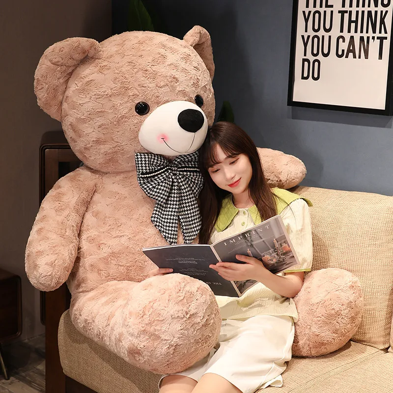 60-80-110CM-Cute-Large-Size-Teddy-Bear-Plush-Toy-Pillow-Lovely-Bears ...