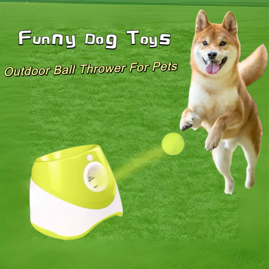 Lan-ador-autom-tico-de-brinquedos-Dog-Chase-T-nis-Jogando-Pinball ...