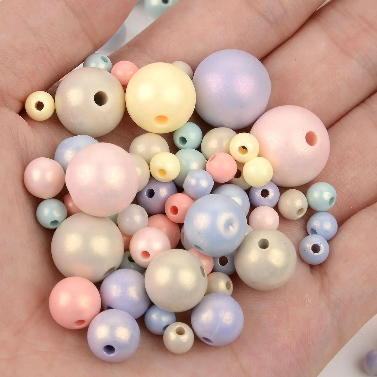 20-100Pcs-Mixed-Candy-Color-Beads-for-Jewelry-Making-Bracelets-DIY ...