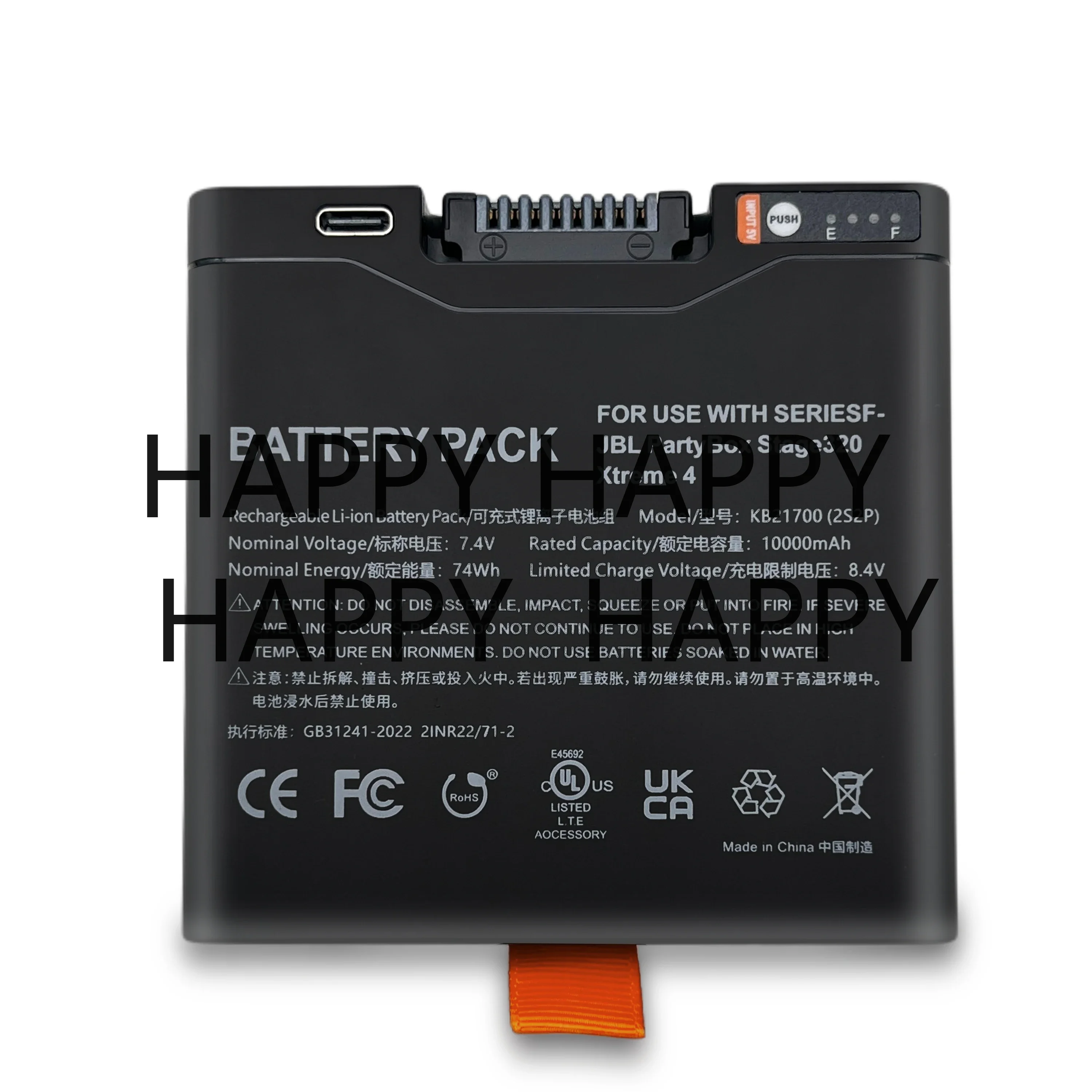 JBL PartyBox Stage 320 Battery JBL Xtreme 4 Battery 10000mAh ...
