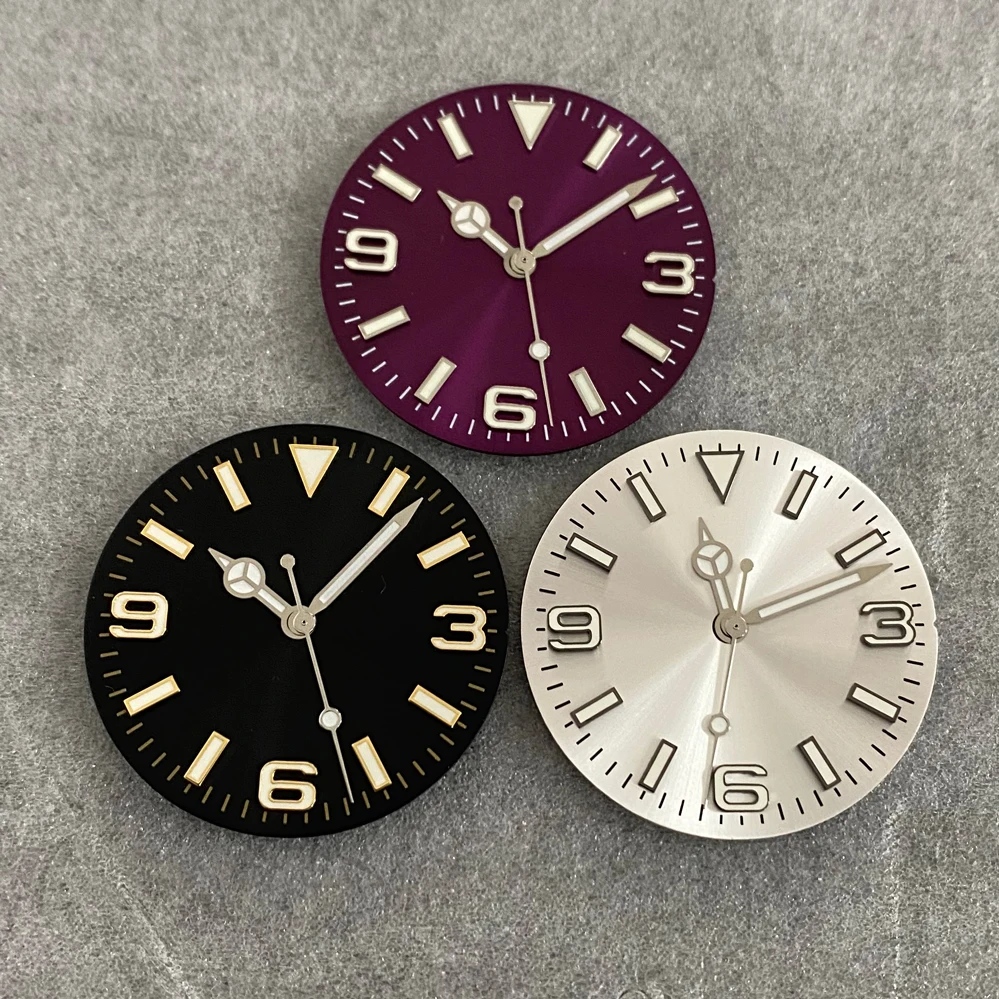 Esfera de reloj y manecillas de 28,5mm para hombre, accesorio con ...